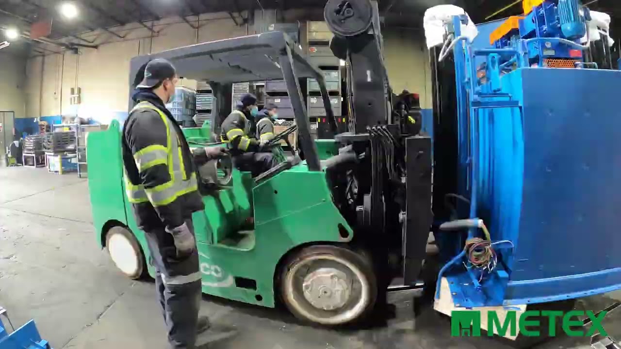 Metex New Batch IQ Furnace Installation - YouTube