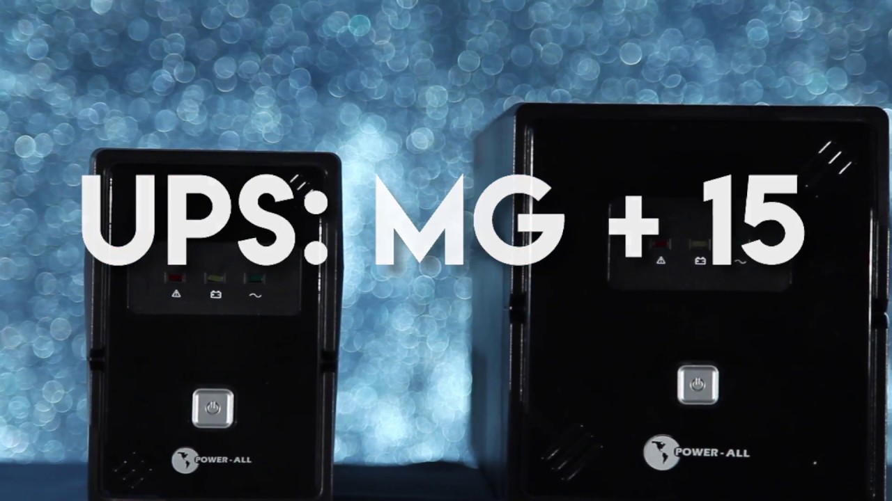 UPS MG + 15 Power All - YouTube