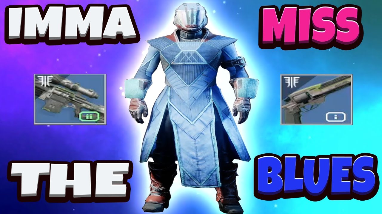 Some of these blue weapons are NUTS!!! I'm gonna miss seeing them XD ...