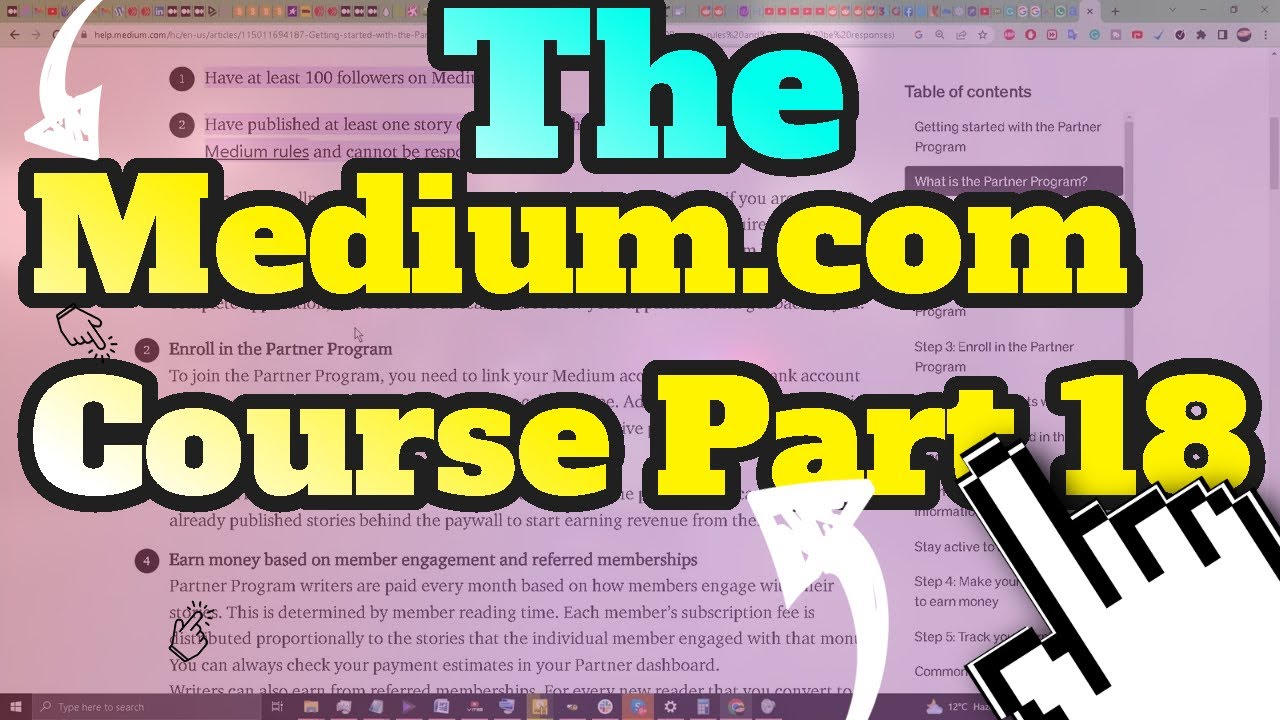 The Ultimate Medium.Com Course Part 18 Of 30 - Which Medium Youtubers ...