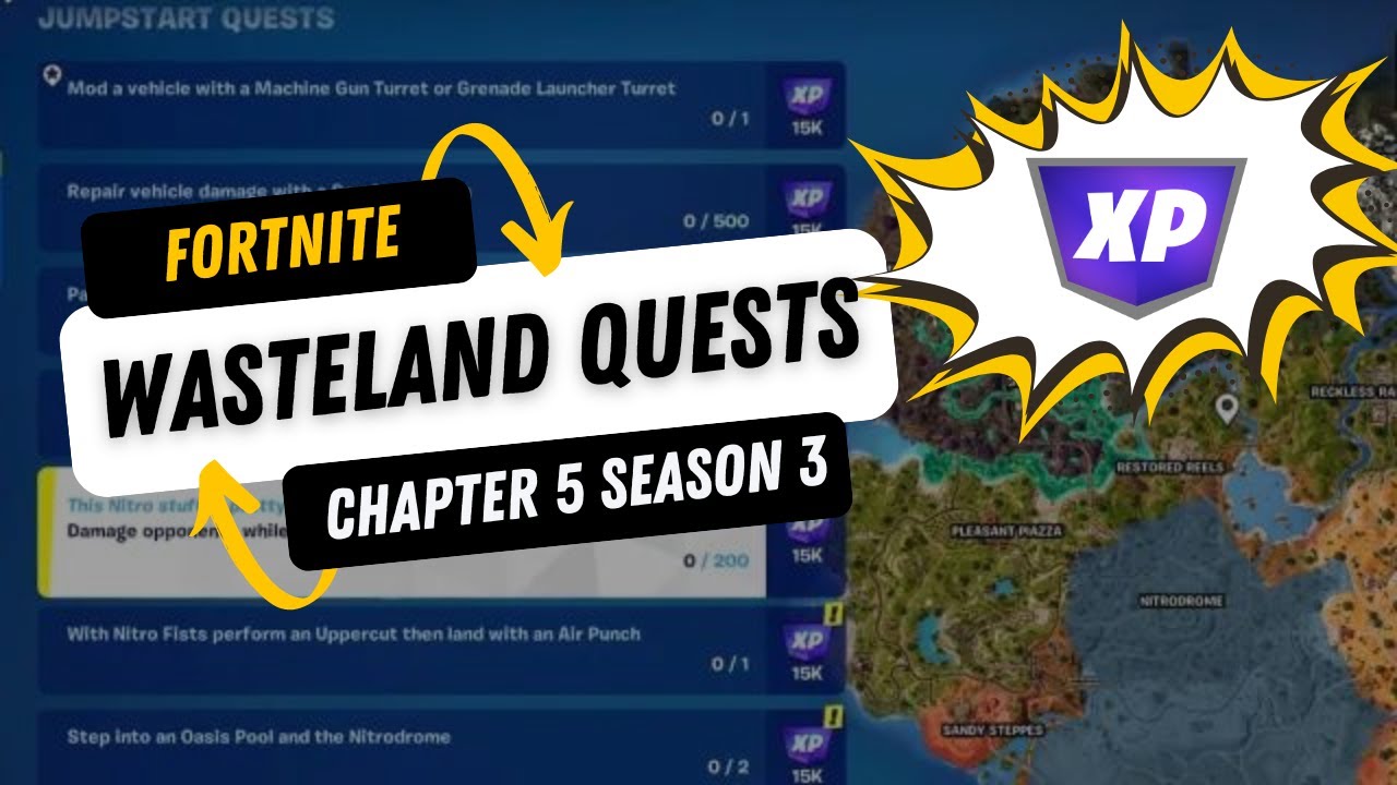 Fortnite Story Quests: How to Easily Complete "Welcome to the Wasteland ...