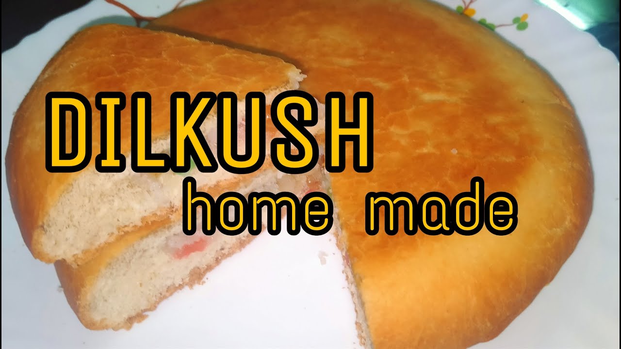 Dilkush recipe | home made dilkush | easy making without oven | risu's ...