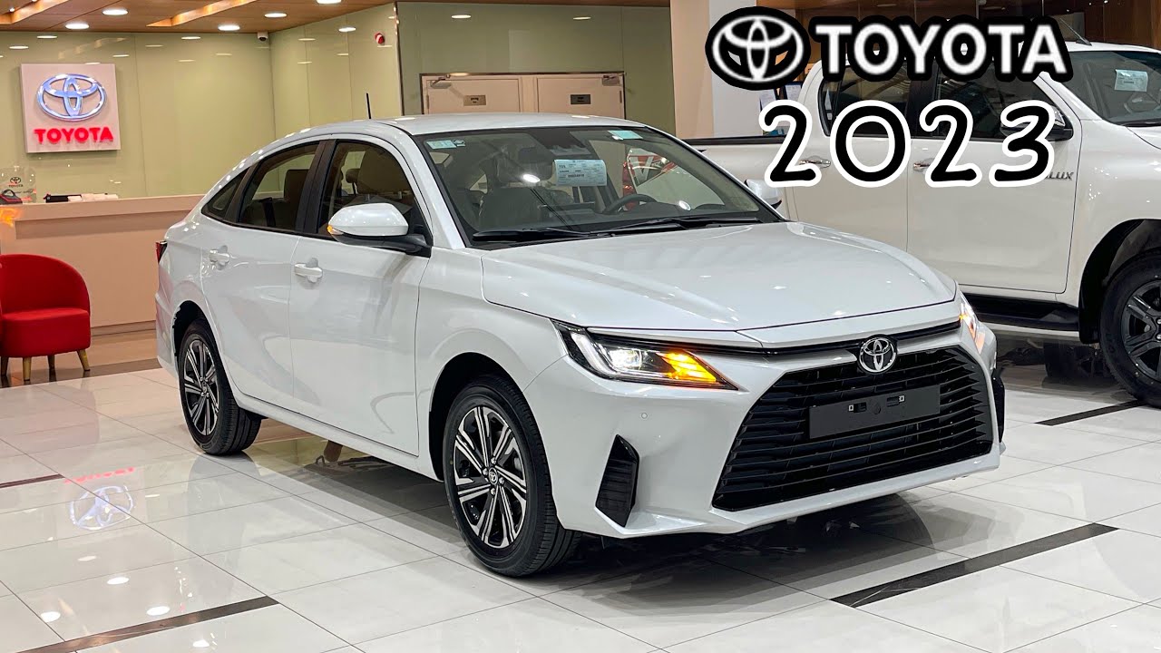 2023 Toyota Vios White Peal Color [Sedan Car 2023] [Exterior and ...