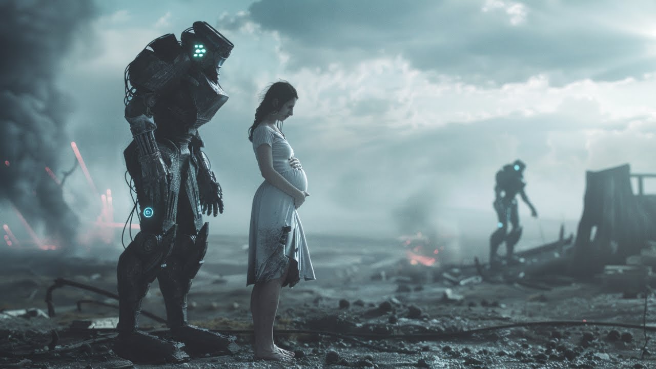 Alien Android Robots Condemn Pregnant Human Woman to Lifetime ...