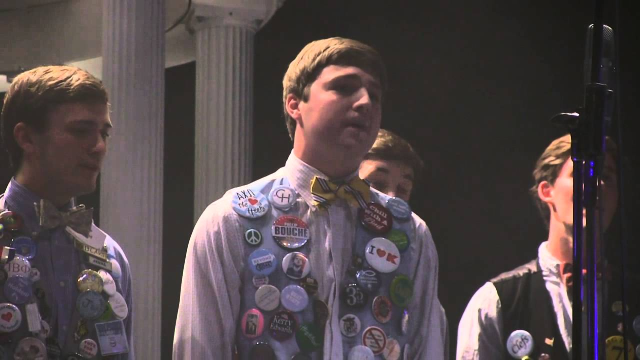 UNC Clef Hangers-I Need Thee Every Hour (Fall Concert 2013) - YouTube