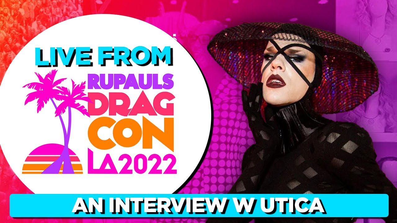 Utica Queen Interview - Live From Rupaul's DragCon 2022 - YouTube