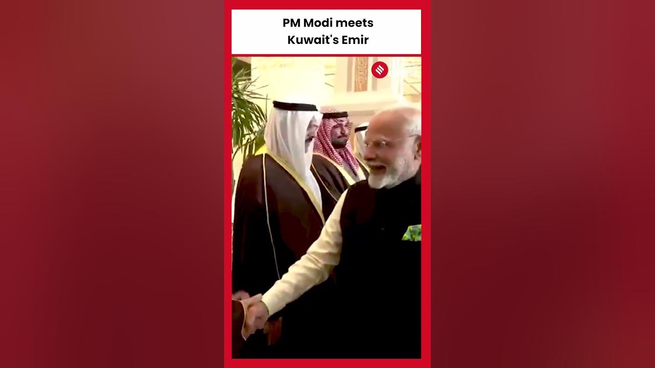 PM Modi Holds Key Meeting with Kuwait's Emir Sheikh Meshal Al-Ahmad Al-Jaber Al Sabah - YouTube