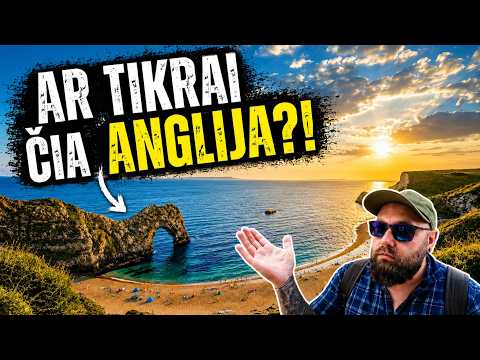 AR TIKRAI ČIA ANGLIJA?! | Seven Sisters, Durdle Door ir nakvynė mašinoje