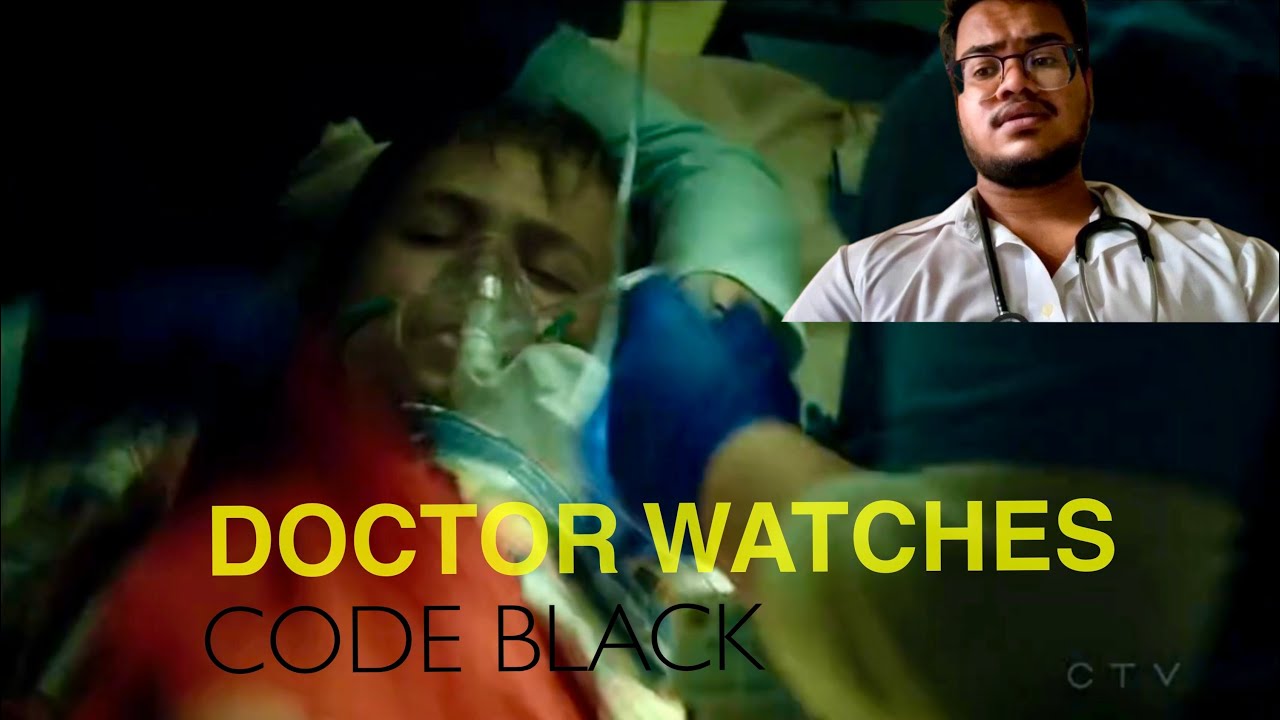 Real Doctor reacts to CODE BLACK. An Emergency Case of PNEUMOTHORAX ...