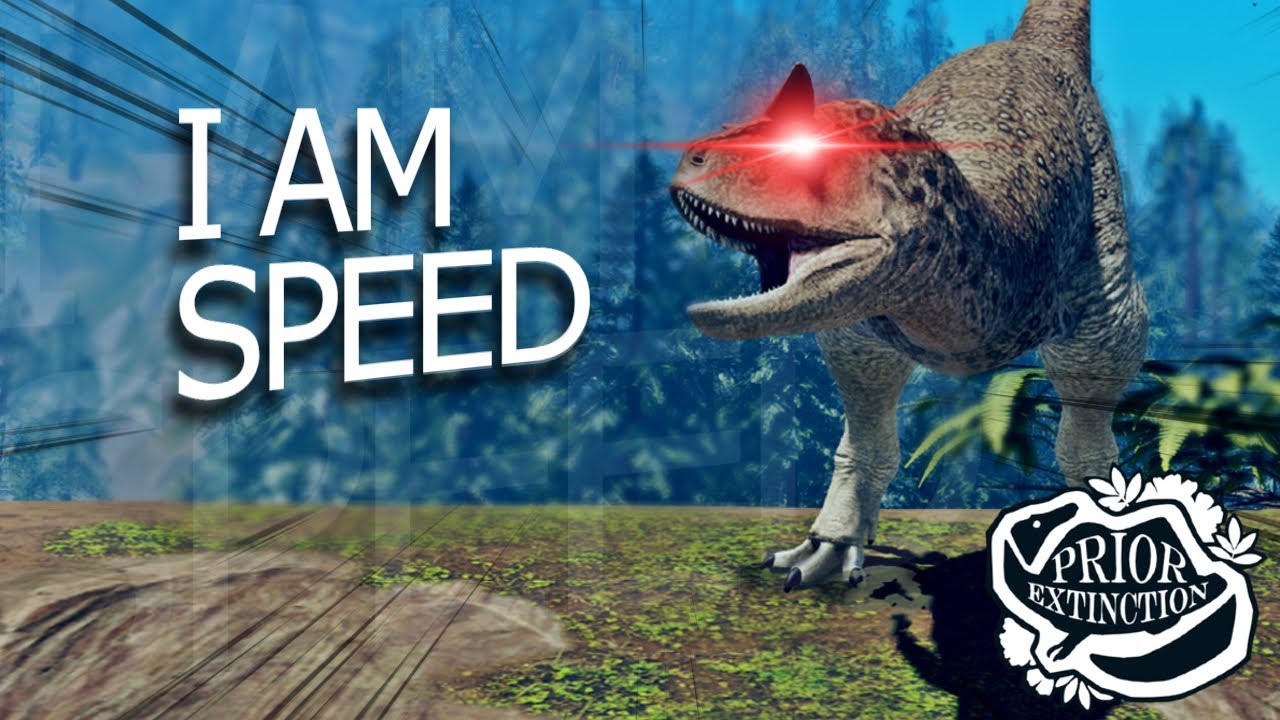 Tormenting the lands as the Carnotaurus - Prior Extinction ROBLOX - YouTube