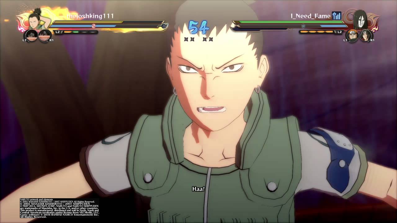 Naruto storm 4 invisible health Bar????? - YouTube