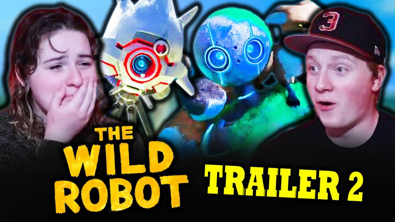 THE WILD ROBOT TRAILER 2 REACTION - YouTube
