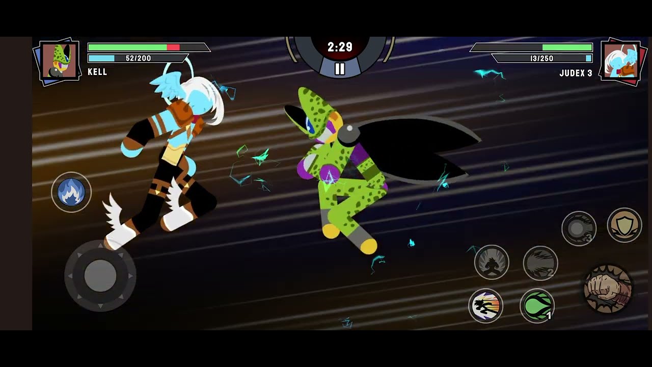stickman warrior Leader fight Defeating the JUDGE - YouTube