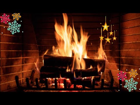 Holiday Christmas Cozy Fireplace Music #Shorts