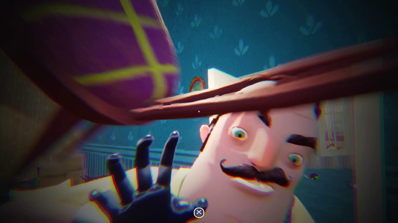 Hello Neighbor - Getting the gun and the golden apple - YouTube
