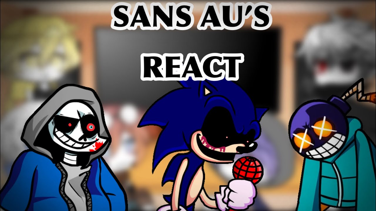 Sans AUs React To FnF, but Everyone Sings It // GCRV - YouTube