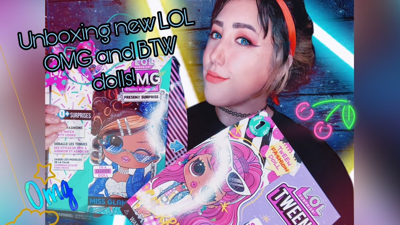 Unboxing OMG Miss Glam and LOL Tween Cherry BB - YouTube