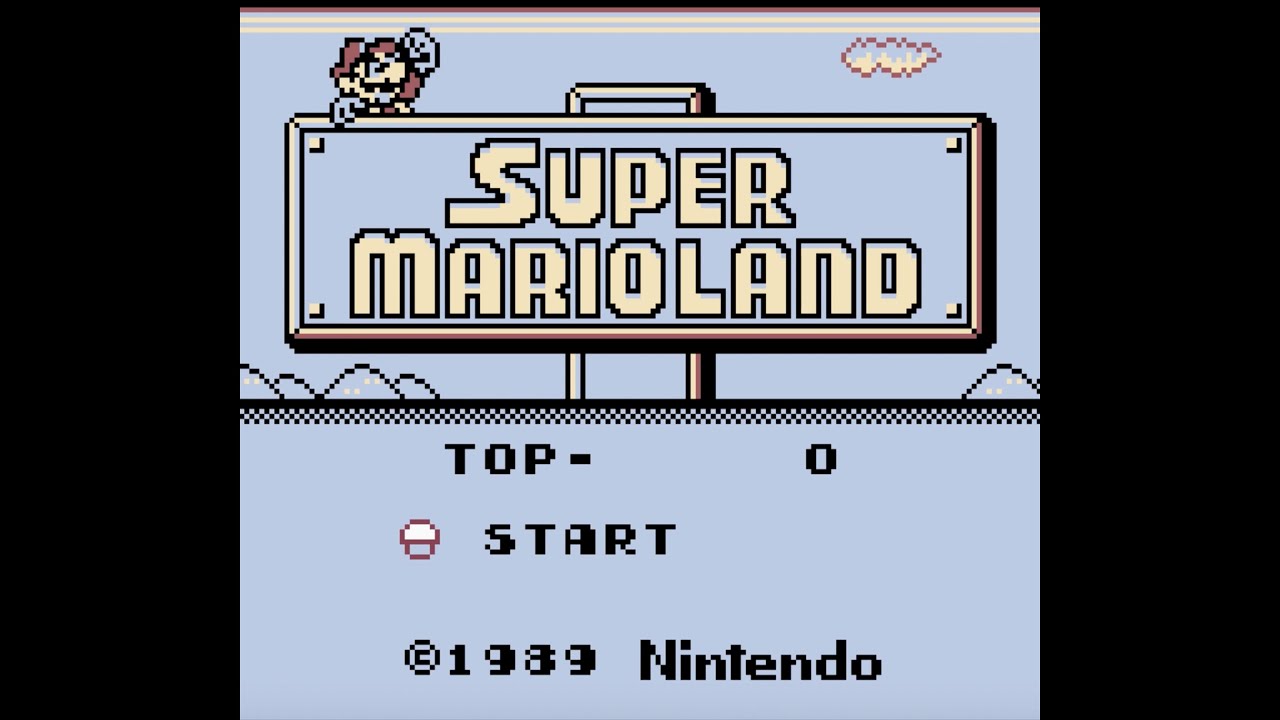 Super Mario Land: World 1-1 [1080 HD] - YouTube