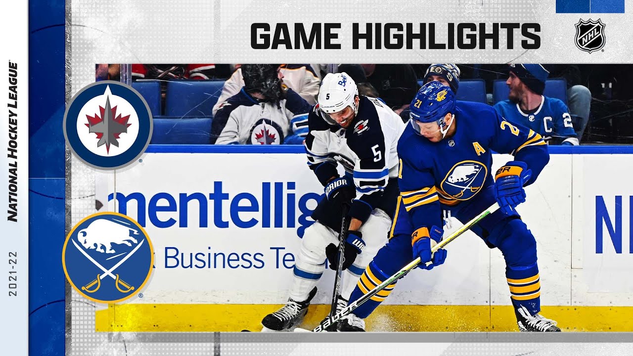 Jets @ Sabres 3/30 l NHL Highlights 2022 - YouTube