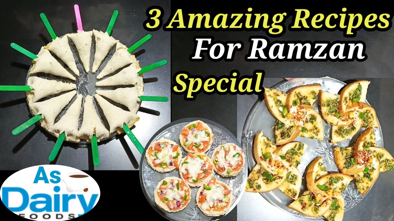 3 Amazing Recipes For Ramzan. Iftar Special Recipes. Ramzan Special ...