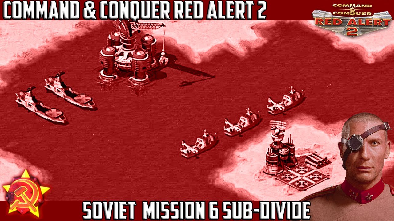 C&C RED ALERT 2 - Soviet Mission 6 SUB-DIVIDE - YouTube