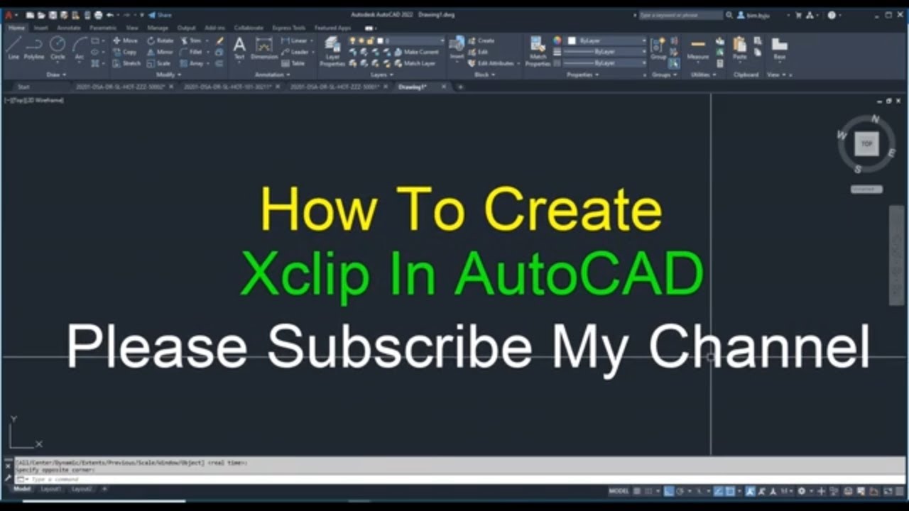 How To Create Xclip In Autocad YouTube how-to-create-xclip-in-autocad-youtube