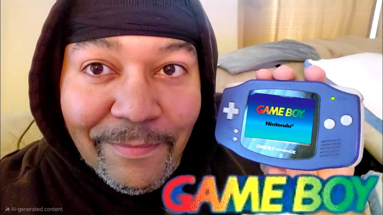 GAMEBOY ADVANCE & GAMEBOY ADVANCE SP COMPARISON (MARIO KART SUPER ...