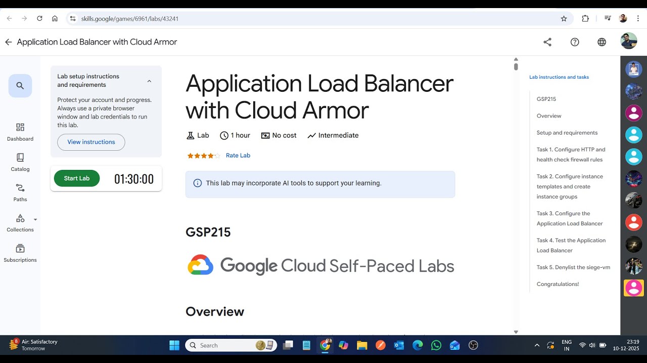 Application Load Balancer with Cloud Armor || Lab Solution || Google ...