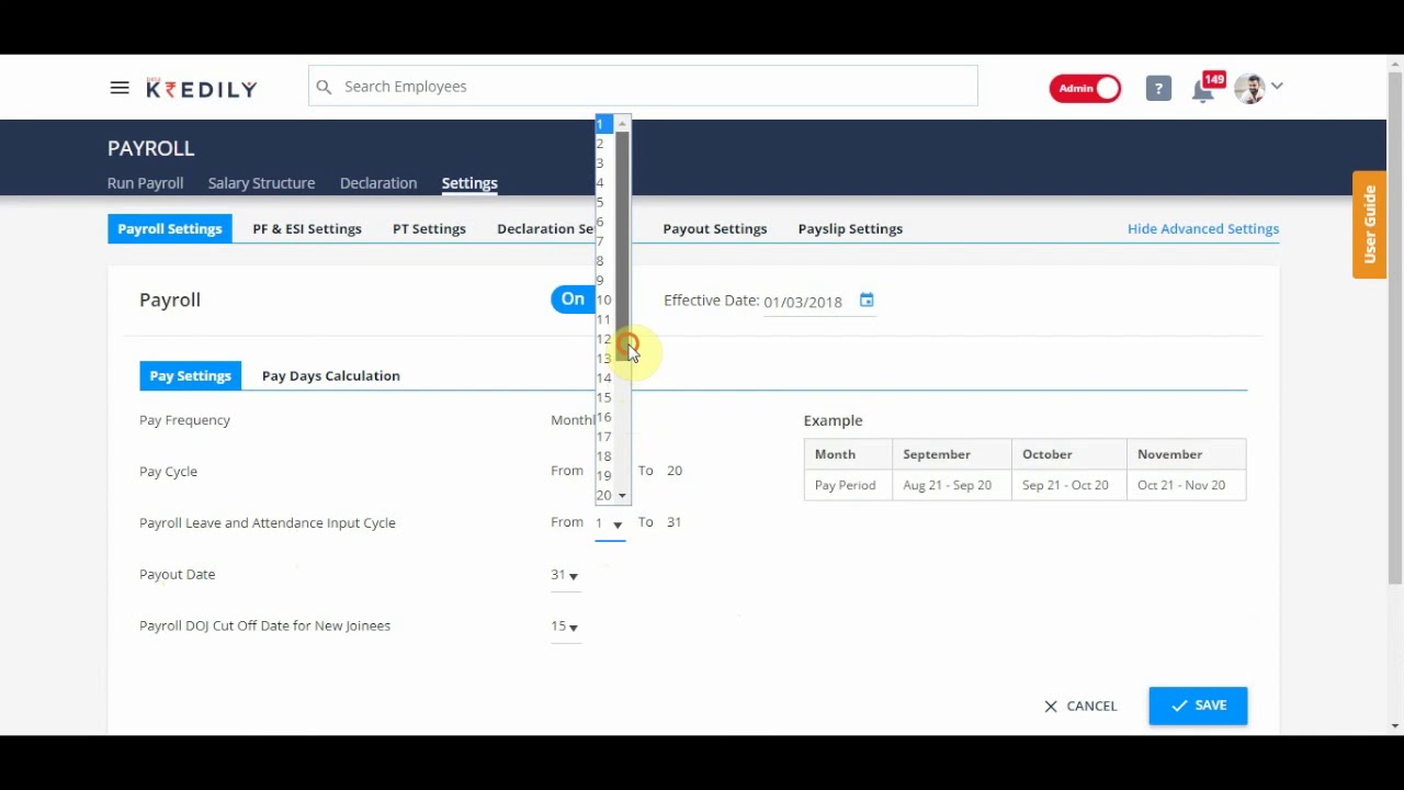 Explainer - Payroll Settings - Payroll - YouTube