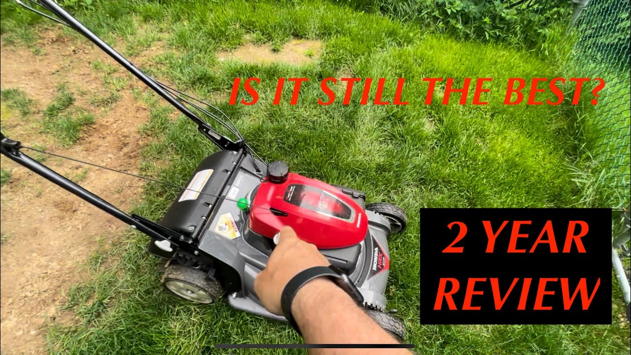 2 Year Review on Honda HRX217HYA Lawn mower - YouTube