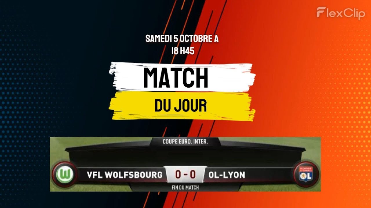 match du jour ‑ - YouTube