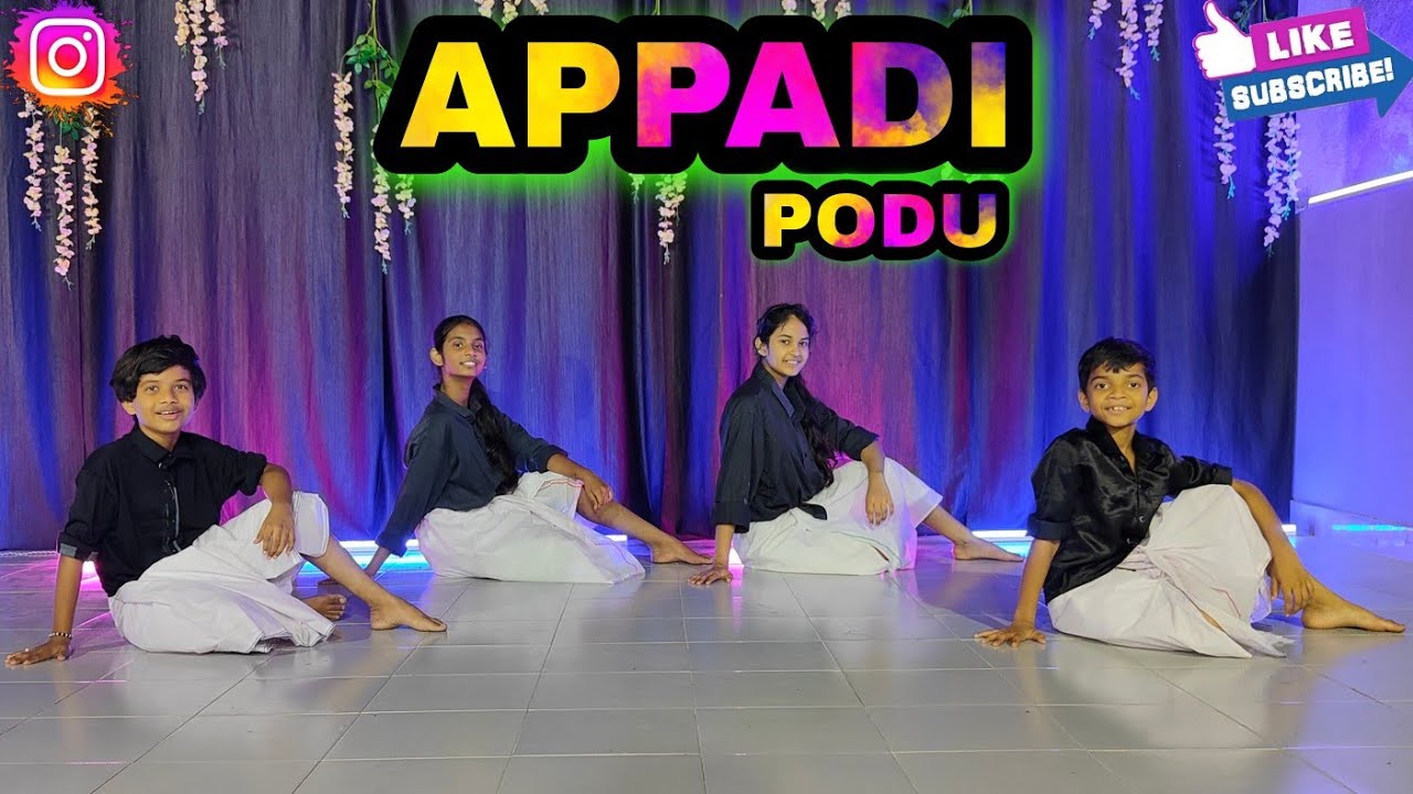 Appadi Podu l Ghilli l Thalapathy Vijay l Trisha l D-DIVINE DANCE ...