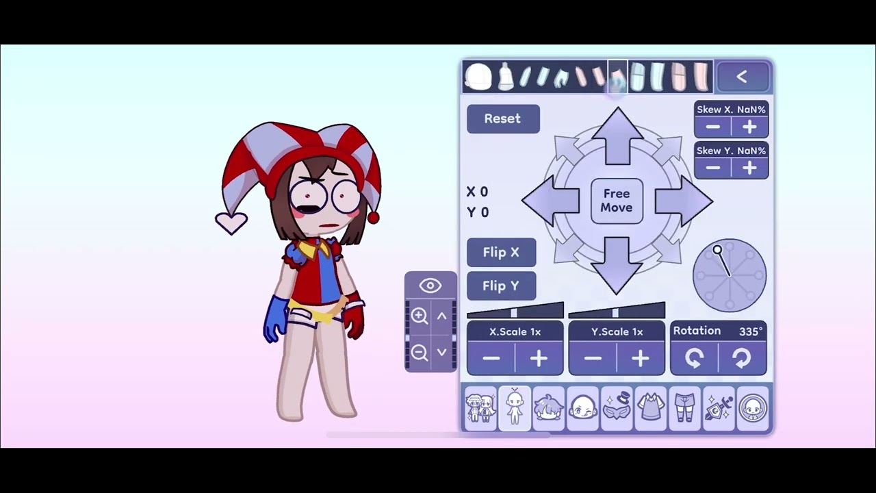 Making Pomni and Caine in GL2 :) - YouTube