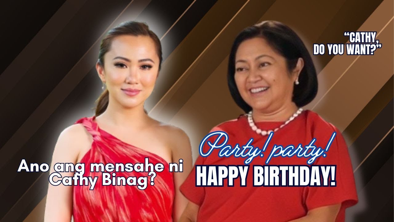 MENSAHE NI CATHY BINAG KAY LAM, PAKINGGAN! - YouTube