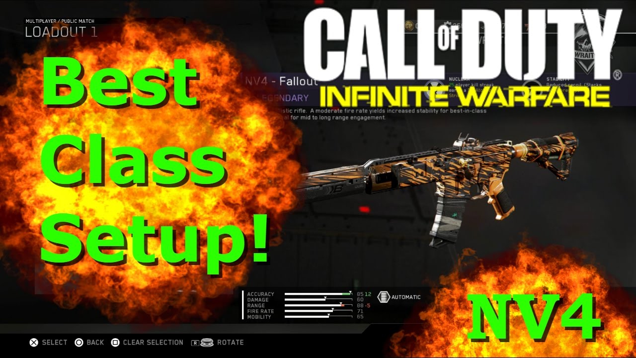 Best Class Setup (NV4) Call of Duty: Infinite Warfare Multiplayer ...