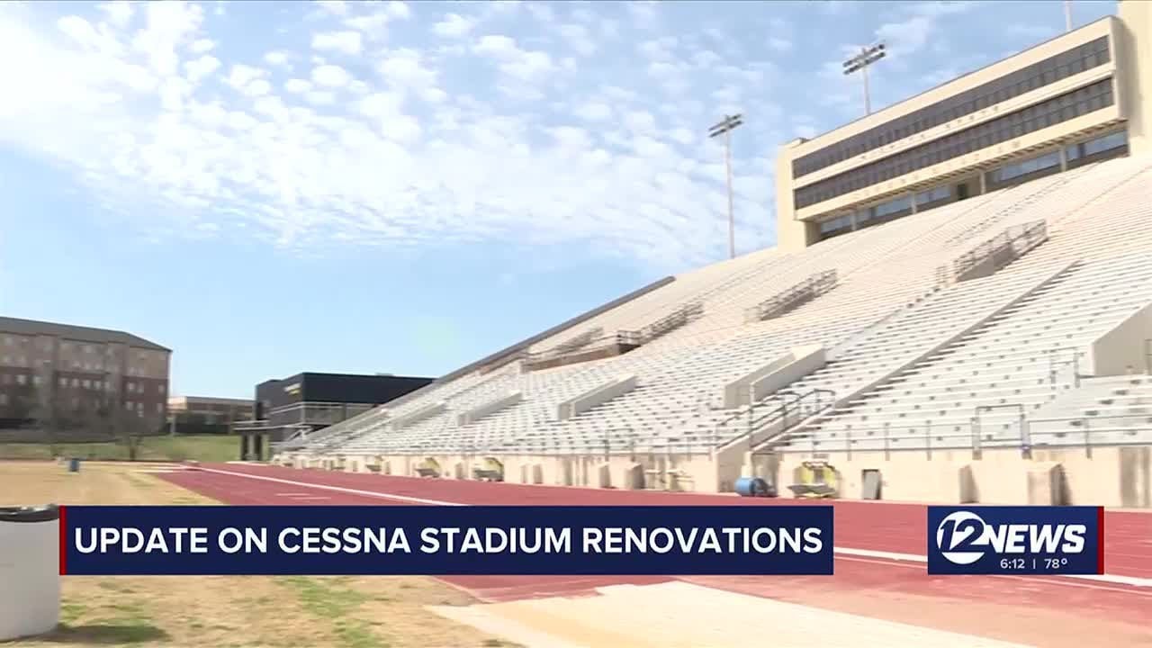 Update on Cessna Stadium renovations at Wichita State - YouTube