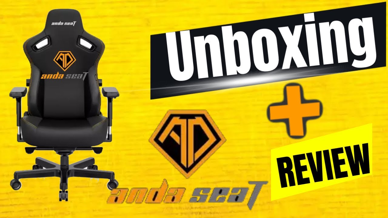 AndaSeat Kaiser 3 Series Premium Gaming Chair Unbox + Review - YouTube