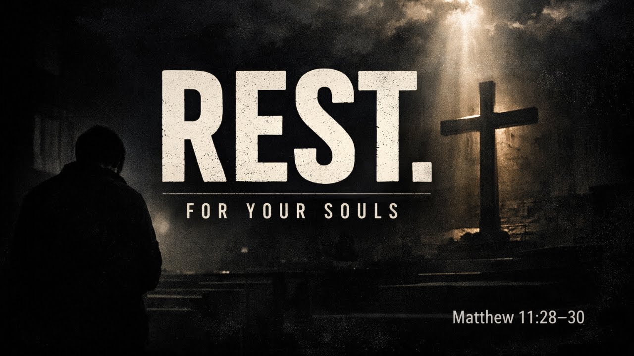 Rest for Your Souls – The Invitation of Jesus | Matthew 11:28-30 - YouTube