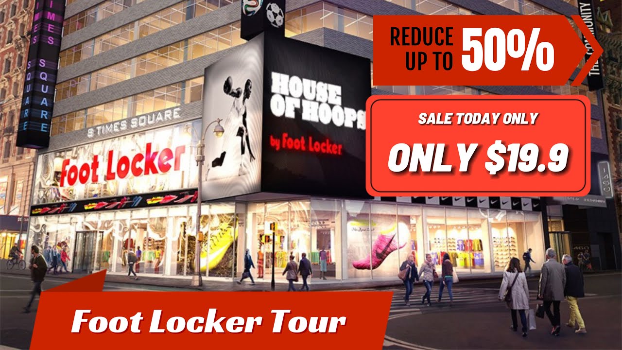 FOOT LOCKER NEW YORK🗽| No vas a creer las ofertas 🤑👟👕🧢 - YouTube