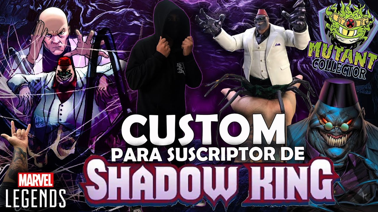 Hice un SHADOW KING CUSTOM! para Suscriptor Marvel Legends Kit Bash ...