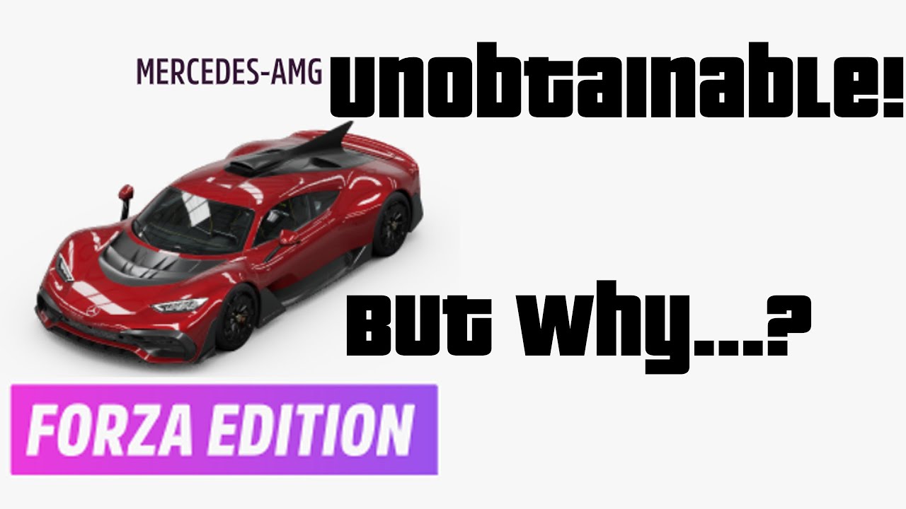Forza Horizon 5: Where is the AMG One Forza Edition? - YouTube