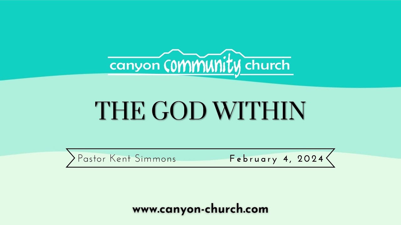 The God Within - YouTube