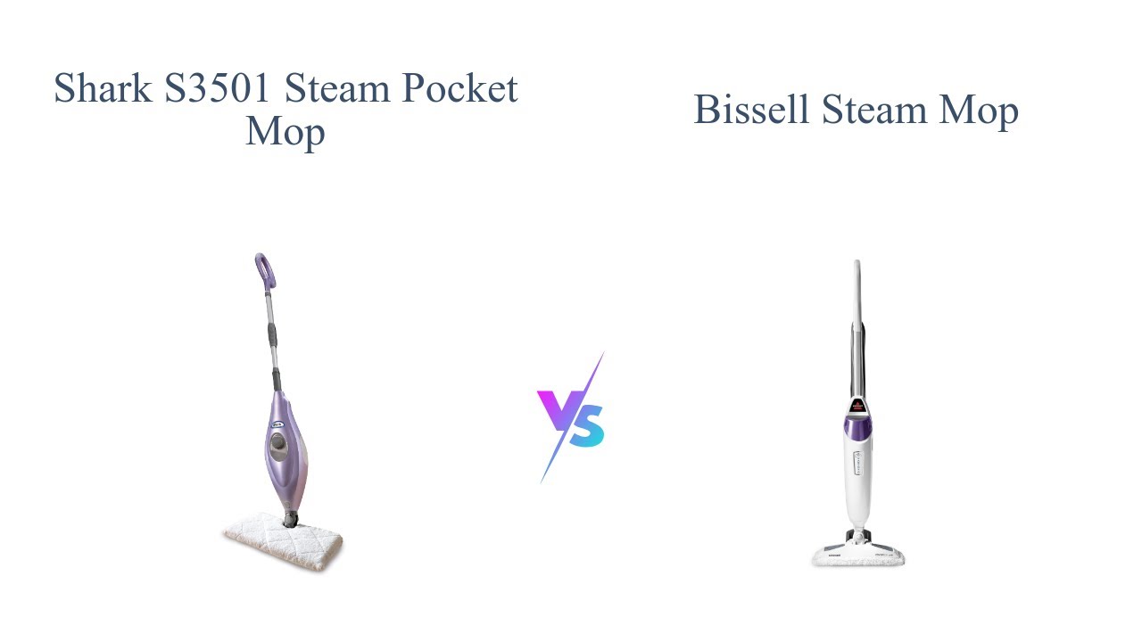 Shark S3501 vs Bissell 19404 Steam Mop Comparison 🦈🆚🧹 - YouTube