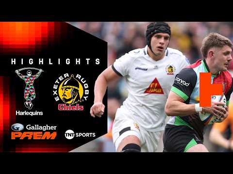 STUNNING COMEBACK! 😧 | Harlequins vs Exeter Chiefs | Gallagher PREM Rugby Highlights