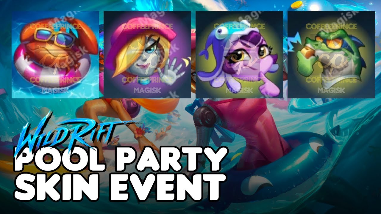 Wild Rift - Pool Party Leak Event - YouTube
