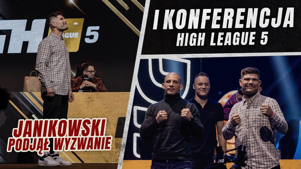 PIERWSZA KONFERENCJA HL5 (MALIK MONTANA, KANIOWSKI, ANDREW GAZDA ...
