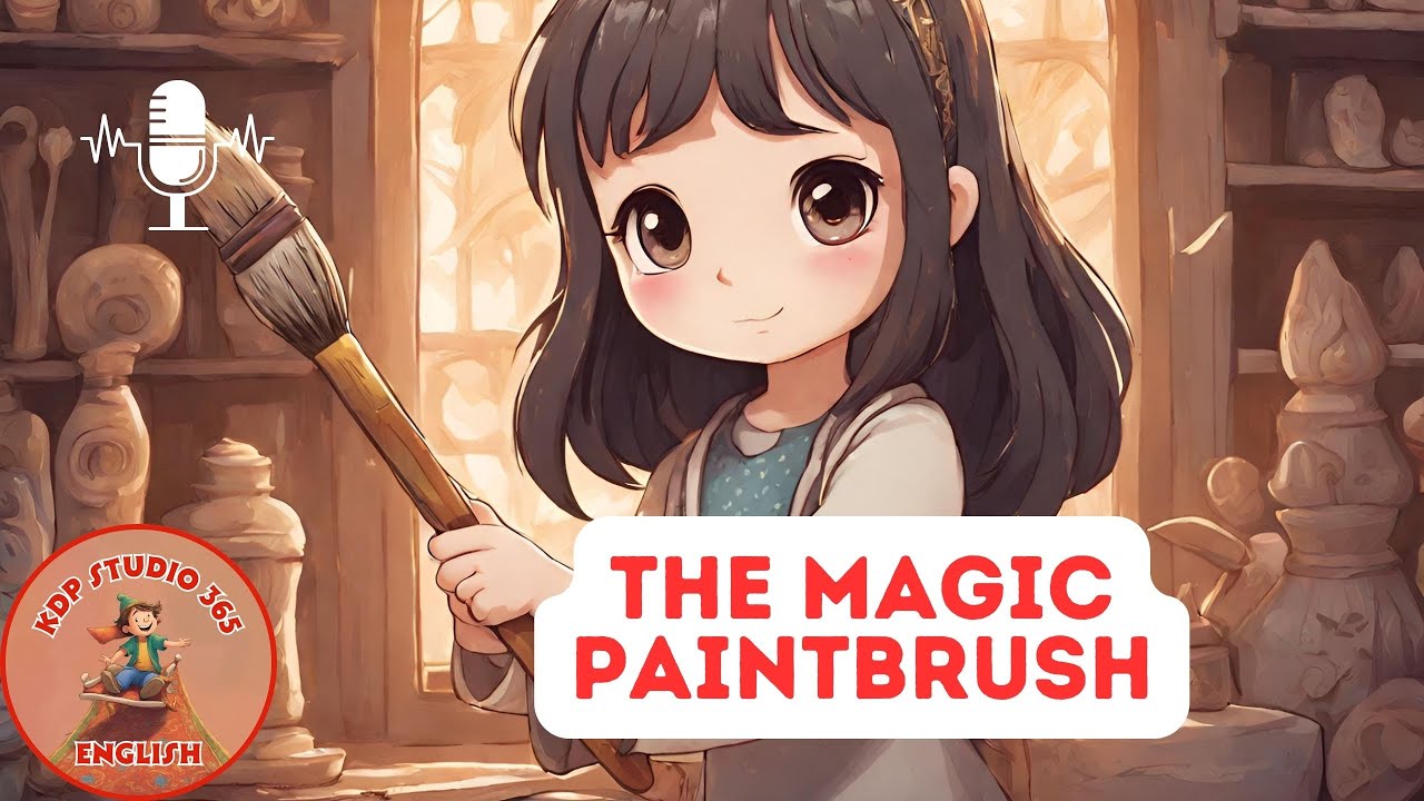 The Magic Paintbrush | English Bedtime Story For Kids ‪@KDPStudio365 ...