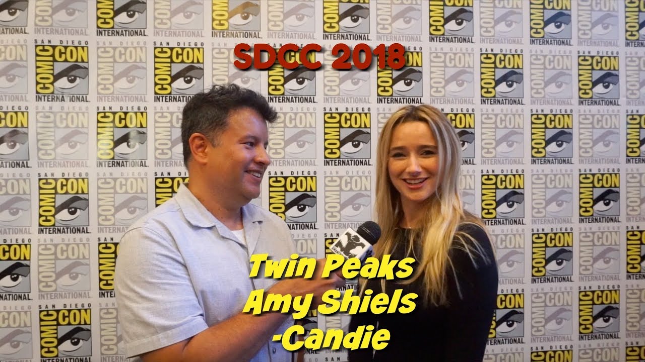 SDCC 2018: Twin Peaks Amy Shiels - Candie - YouTube