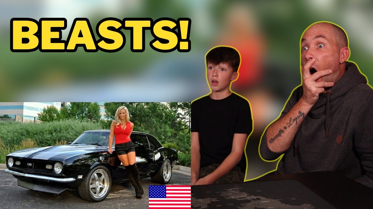 Graham Family Reacts To 10 BEST AMERICAN MUSCLE CARS OF ALL TIME - YouTube