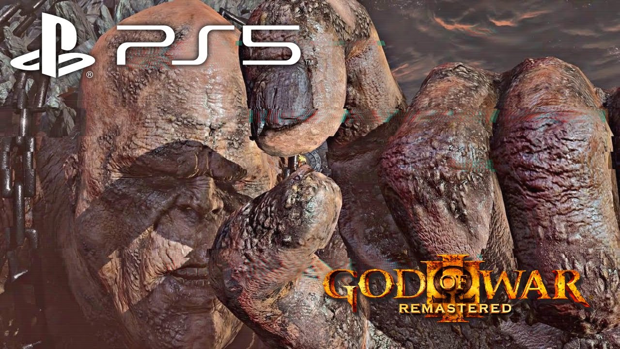 God of War 3 Remastered - Cronos Boss Fight [PS5] - YouTube